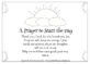 Printable Prayers from A Book of Prayers for Kids | WordWay